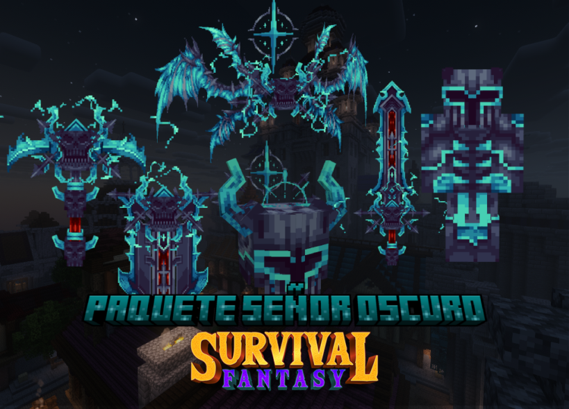 Paquete [Señor Oscuro] Survival Fantasy - Tienda MineLatino Network